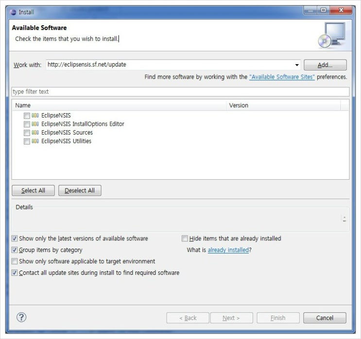 [이클립스 plug in] 원하는 파일로 설치 프로그램(Native Installer) 만들어 주는 NSIS : 네이버 블로그