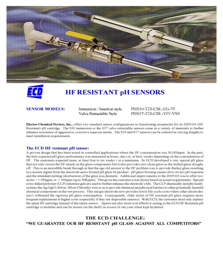 HF Resistant pH Sensors : 네이버 블로그