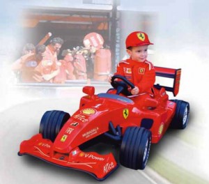 Ferrari F1 Electric Ride On Car 12 V – Licensed by Ferrari! (페라리 전동차 ...