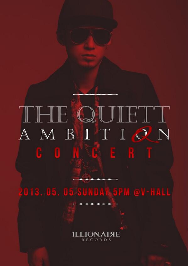 더콰이엇(The Quiett) 'AMBITIQN CONCERT' SETLIST 공개 : 네이버 블로그