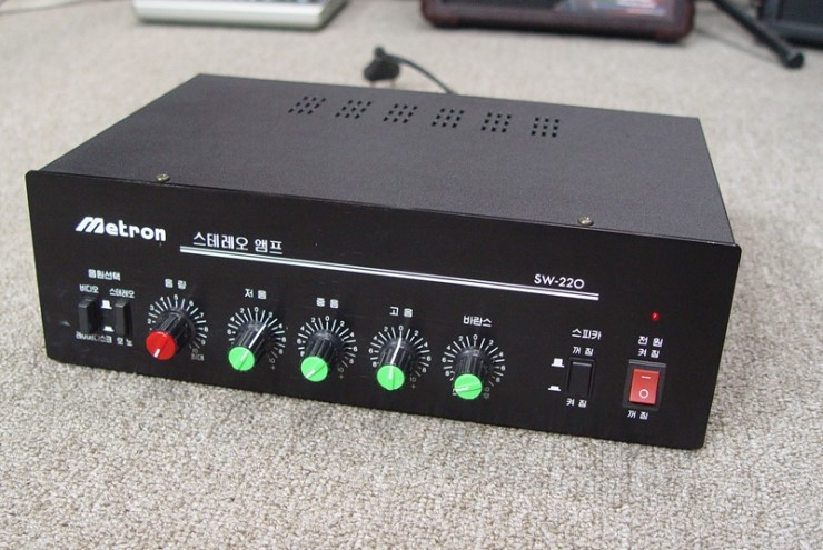 중고 스테레오앰프 SW220 아주 저렴하네요,중고음향 : 네이버 블로그