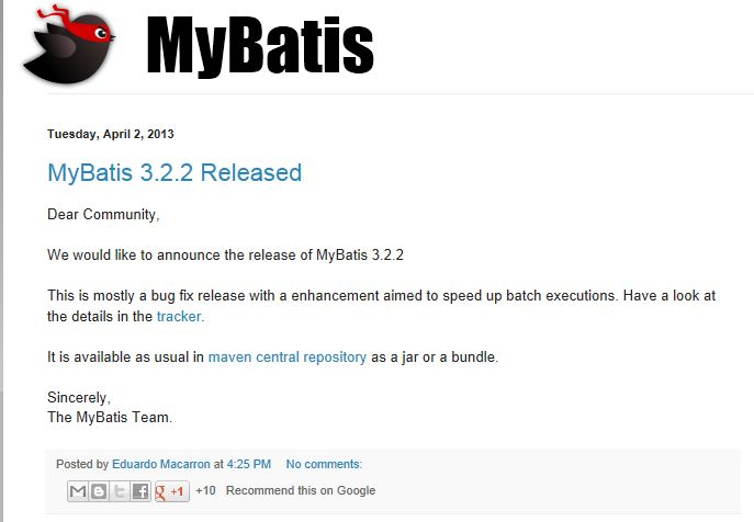 [ MyBatis ] MyBatis sample code ( 마이바티스 예제 ) : 네이버 블로그