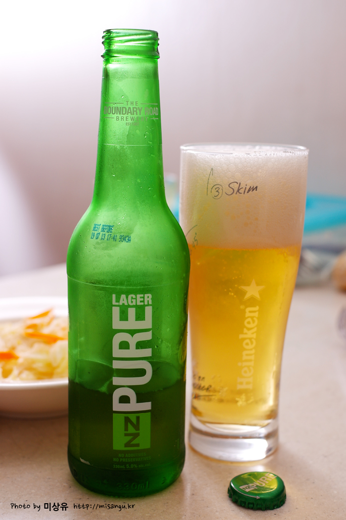 [맥주리뷰]청아한 뉴질랜드 맥주 엔지 퓨어 라거 NZ Pure Lager by 미상유 : 네이버 블로그
