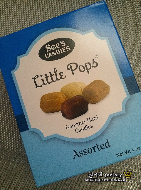 [see's candy] Little pops - 씨즈캔디 리틀팝 : 네이버 블로그