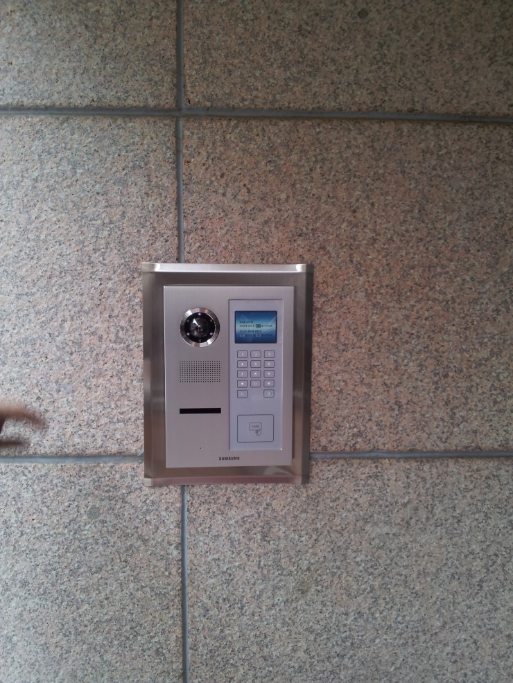 우이동 노블레스빌외 삼성 로비폰 SHT-5181XL 시공 : 네이버 블로그