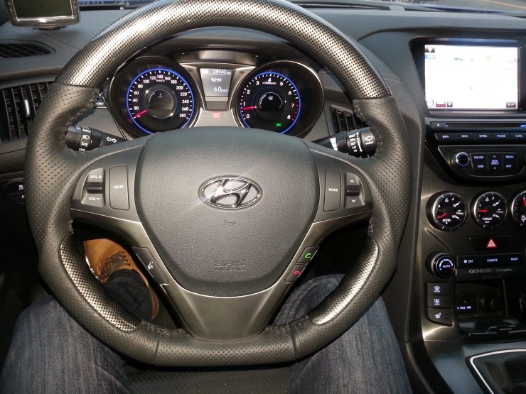 디컷 핸들(D cut steering wheel) 장착 : 네이버 블로그