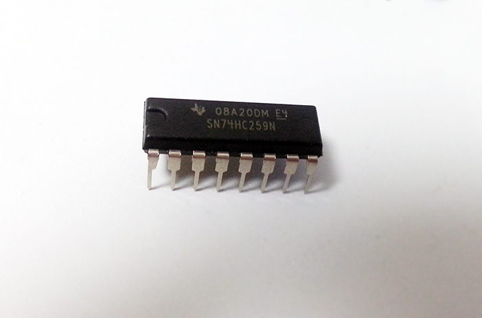 74HC259 8비트 Addressable latch IC : 네이버 블로그