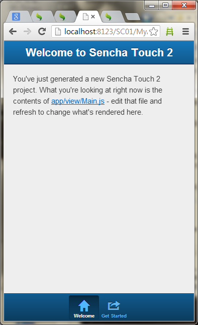 [Sencha Touch] Sencha Touch 2.2.0 시작하기 : 네이버 블로그