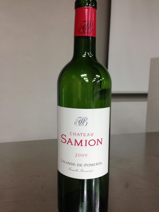Chateau Samion 시음 : 네이버 블로그