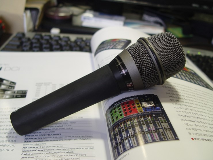 보컬용 콘덴서마이크 EV RE510 추천 : 네이버 블로그