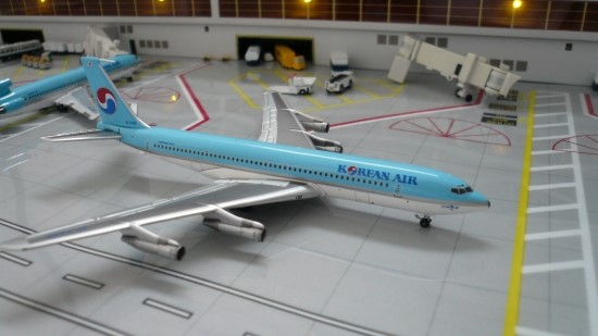 1:400 Korean Air Aeroclassics B707-320 "HL7406" (한국) : 네이버 블로그