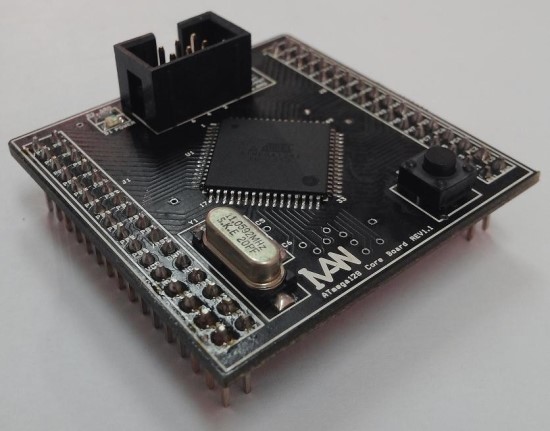 ATmega128 Core Board : 네이버 블로그