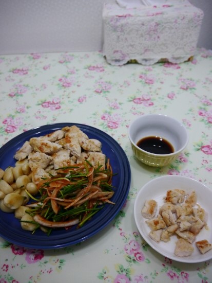 중독성 강한 맛! ☆ 마늘소스 닭안심구이 ☆ : 네이버 블로그