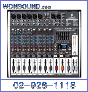 믹서 [원사운드]Behringer/베링거 XENYX-X1222USB/XENYXX1222USB : 네이버 블로그