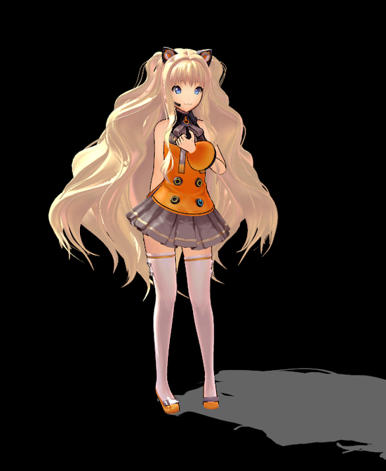 (MMD 모델 다운) SeeU Windows100% model 배포- : 네이버 블로그