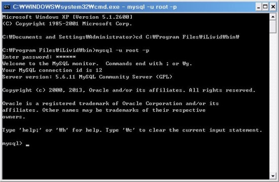 MySQL 5.6 Command Line Client 창 실행 안될 때.. : 네이버 블로그