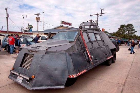 토네이도 내부 영상과 특수차량 'TIV2' 구경하기 : 네이버 블로그