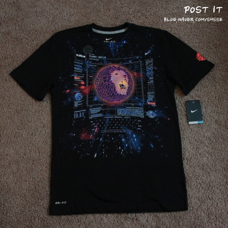 [판매완료] 나이키 "AREA 72" 르브론 반팔티셔츠 [NIKE LEBRON PLANET "AREA 72" T-SHIRTS ...