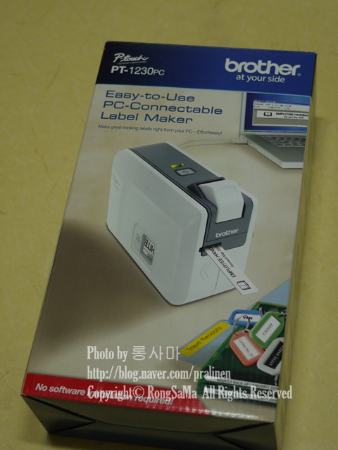 [도구] 브라더 라벨기 P-Touch 1230 (Brother PC-Connectable Label Maker PT-1230PC ...