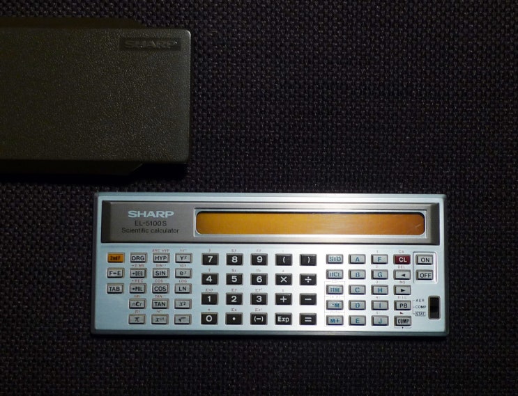 SHARP EL-5100S 계산기 : 네이버 블로그