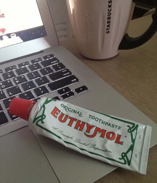 영국에서 온 디자인이 예쁜 핑크색 유시몰 EUTHYMOL 치약~ : 네이버 블로그