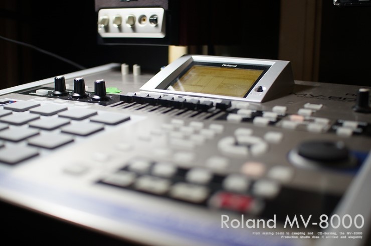 메인 장비 MV-8000 샘플러 & 시퀀서 . : 네이버 블로그