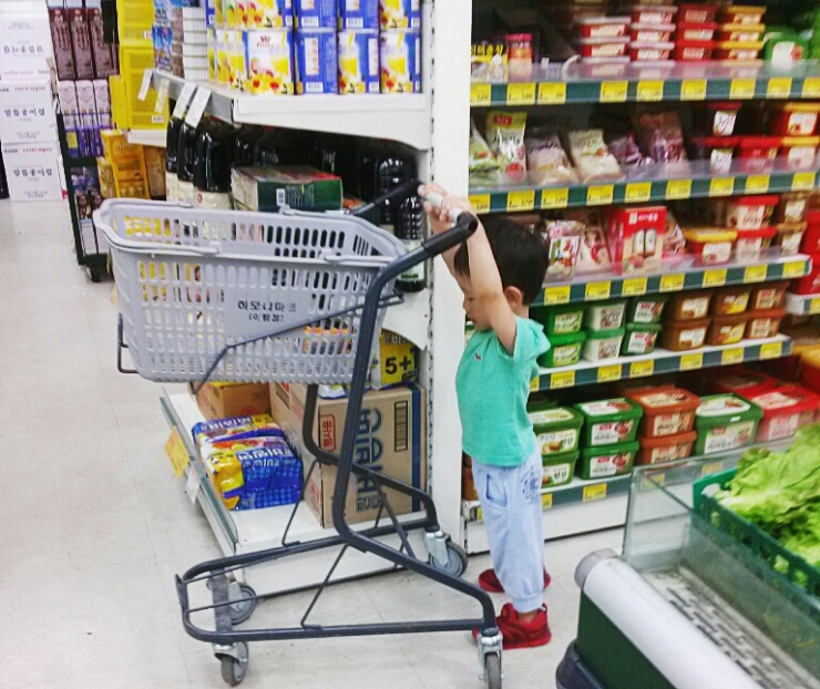 23개월 아이와 장보기 그리고 정리 놀이 : 네이버 블로그