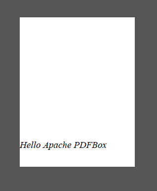 Apache PDFBox Example 01 - PDF문서 생성하기 : 네이버 블로그
