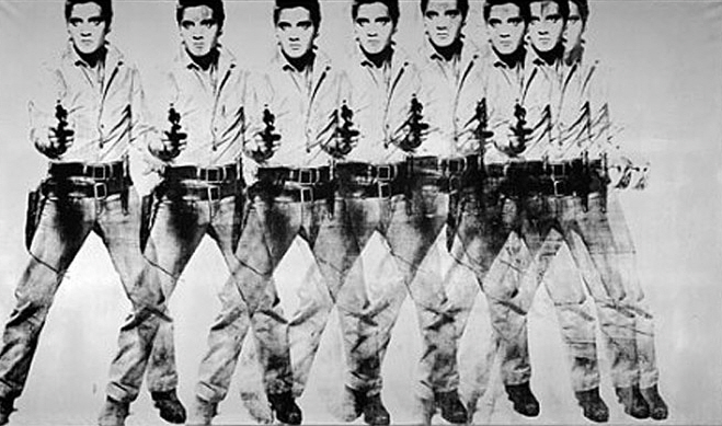 [명화] 앤디 워홀 - 여덟명의 엘비스 Eight Elvises : 네이버 블로그