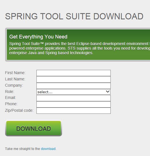 spring framework sts 설치 : 네이버 블로그