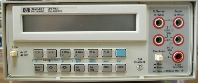 5 1/2 DMM HP 3478A : 네이버 블로그