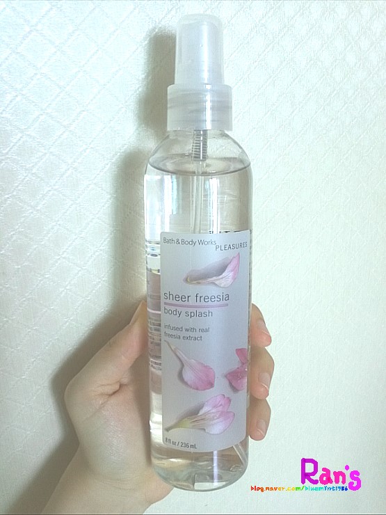 [BATH&BODY WORKS] BBW Sheer Freesia 바디스플래쉬 /쉬어프리지아 바디 미스트/바디미스트추천/bbw추천 ...