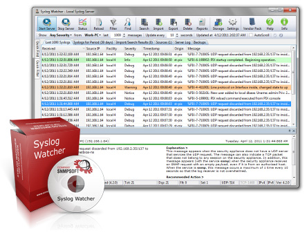 무료 Syslog Server : 네이버 블로그