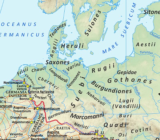 서게르만족; 케루스키족 : 네이버 블로그