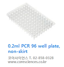 [GSC007/MB-P96] 0.2ml Standard Profile PCR 96 Well Plate (Non Skirted ...