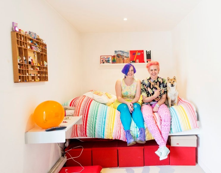 [Design House] 영국 런던 스타일 Kate Moross_일러스트레이터/영국인테리어 : 네이버 블로그