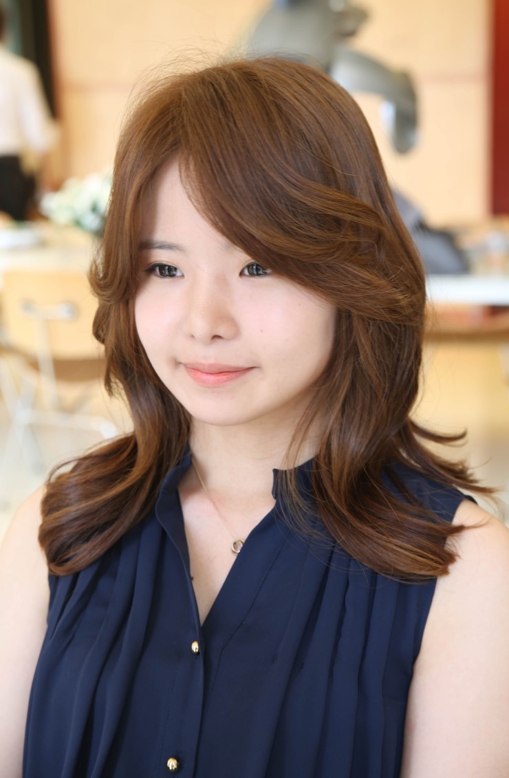 둥근 얼굴에 어울리는 헤어스타일 네이버 블로그