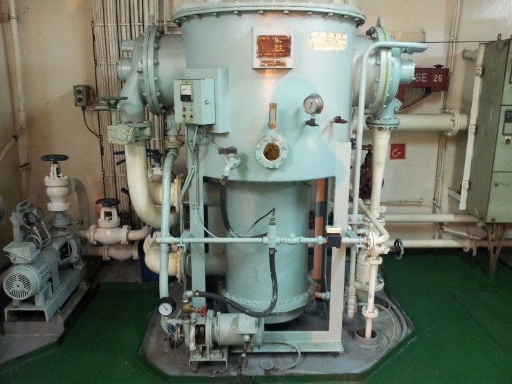 선박내 필요한 물 만들기 - 조수기(fresh water generator) : 네이버 블로그