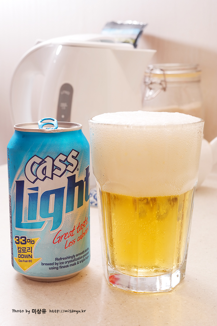 [맥주리뷰]카스 라이트 cass light by 미상유 : 네이버 블로그