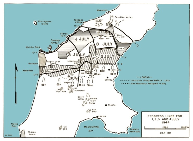 사이판 전투(100)-7월 1일 : 네이버 블로그