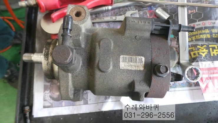 봉고3 고압펌프교환/델파이 고압펌프 교환 P1119 인렛미터링 밸브제어이상/P1120 인렛 미터링 밸브이상 : 네이버 블로그