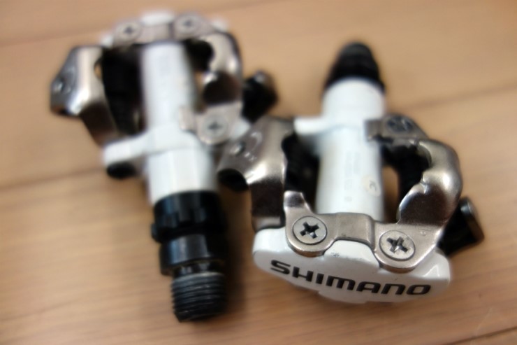 시마노 PD-520 화이트 컬러 MTB용 클릿페달 : 네이버 블로그
