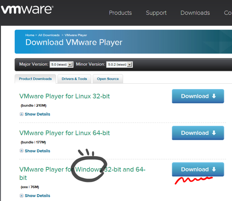 Grade E) VMWare Player 5.0.2 설치 : 네이버 블로그