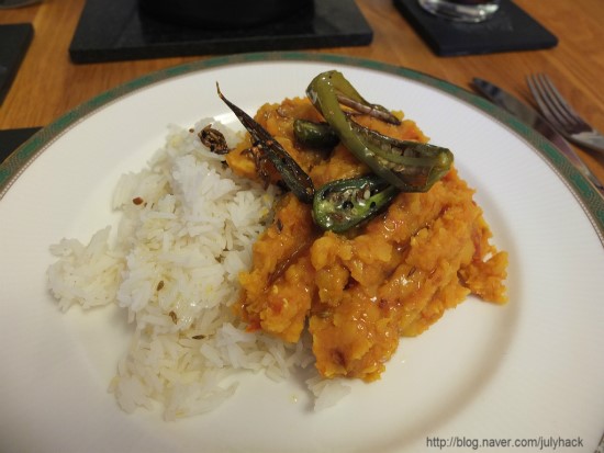 Yellow split pea dhal with panch phoran : 네이버 블로그