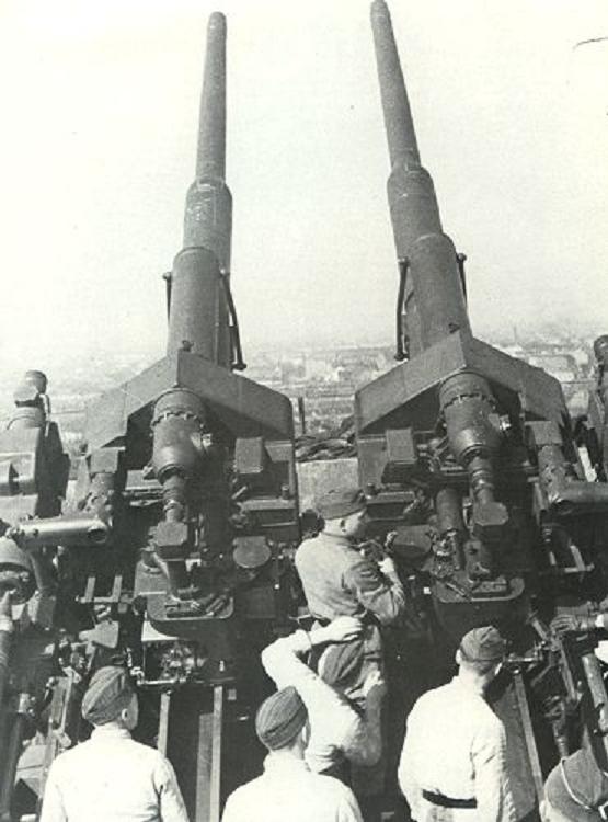 독일군 128mm 츠빌링 대공포[WW2 German 128mm Zwilling Flak 40 A.A Gun] : 네이버 블로그