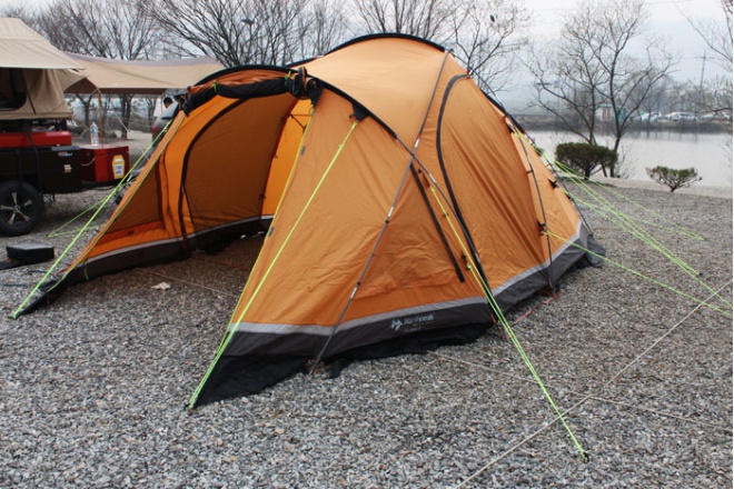 노스피크 클리브랜드 텐트 설치기 : 네이버 블로그