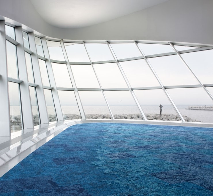 INTERFACE's Net Effect carpet tile collection reflects beauty in ...