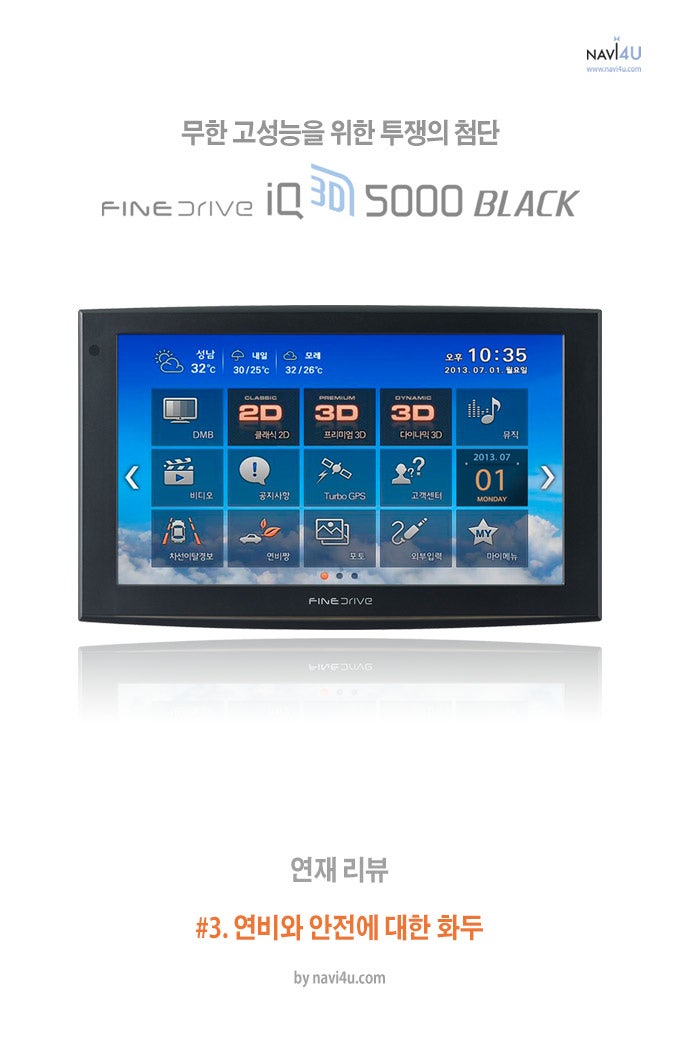 파인드라이브 iQ 3D 5000 BLACK 리뷰 3부. 연비와 안전에 대한 화두 : 네이버 블로그