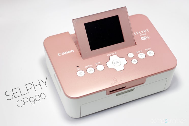 캐논 포토프린터 SELPHY(셀피) CP 900 개봉기 : 네이버 블로그