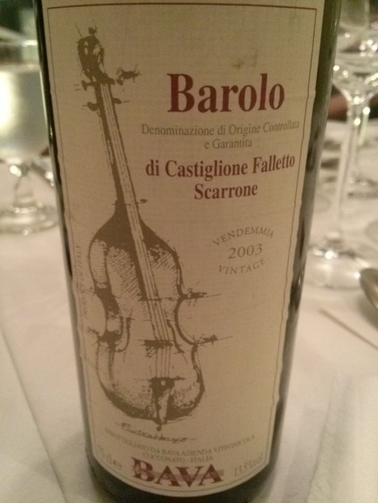 Bava, Contrabbasso Barolo 2003 (바바, 콘트라바소 바롤로) : 네이버 블로그